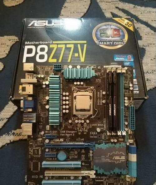Intel I7 3770k P8Z77-V 16gb ddr3 Zalman cnps10x
