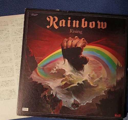 Пластинка Rainbow Rising japan