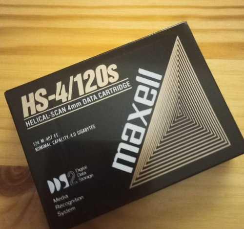 Кассета Maxell HS-4/120s 4GB формата DDS-2