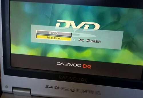 Портативный видеопроигрыватель daewoo DVD player