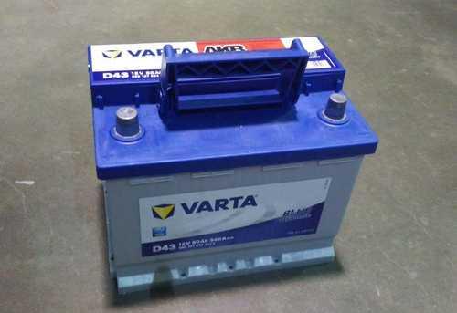 Аккумулятор бу Varta D43 D24 D59 60 64 65Ah гар 1г