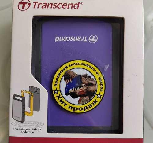 Внешний HDD диск Transcend StoreJet 25H3 2TB