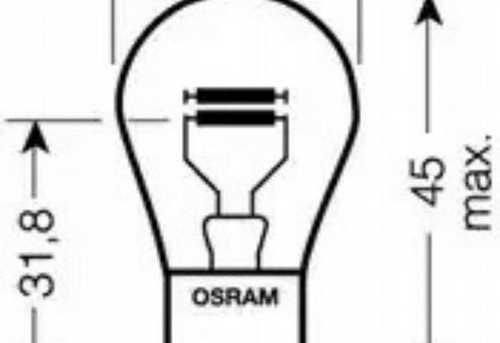 Osram 7528 Лампа P21/5W 12V 21/5W BAY15d original