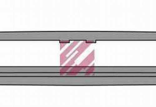 Решетка радиатора средняя Scania R 2010