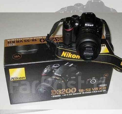 Фотоаппарат Nikon d3200 kit 18-55 vr