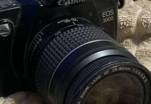 Зеркальный фотоаппарат canon 3000 пленочный