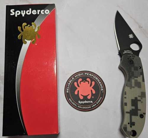 Нож spyderco C223gpcmobk