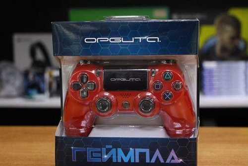 Джойстик беспроводной Орбита PS4 OT-PCG12 Красный