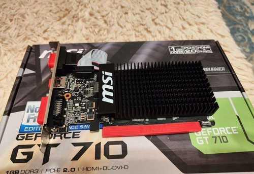 Видеокарта MSI Geforce GT 710