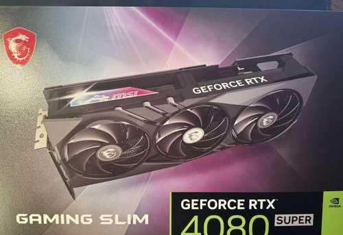 MSI rtx 4080 super gaming slim