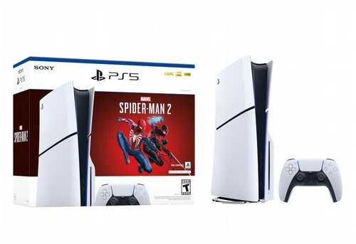 Sony PlayStation 5 SLiM + Spider-Man 2 + Гарантия