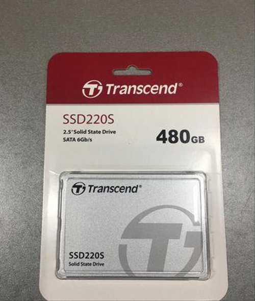 SSD диск 480гб Transcend SSD220S