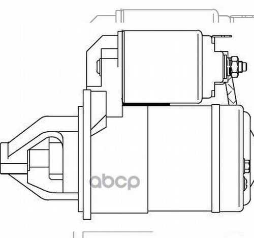 Стартер для а/м Москвич 3 (22) /Jac J7 (20) 1.5T