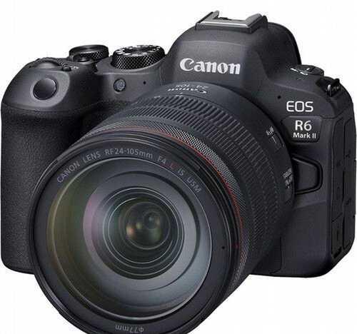 Фотоаппарат Canon EOS R6 Mark II Kit RF 24-105mm