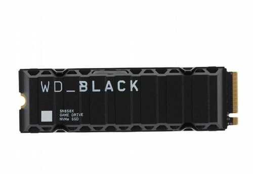 2TB SSD WD Black SN850X с радиатором (7300MB/s)