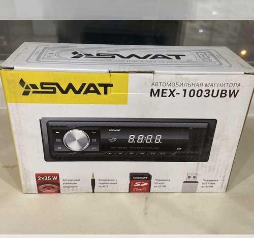 Машнитола swat MEX-1003UBW