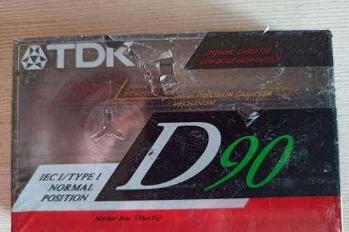 Аудиокассета TDK d 90