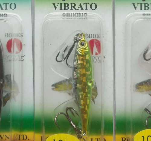 Топ блесна / vib 3шт Sebile Vibrato на форель