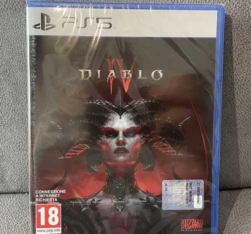 Diablo 4 PS5 Диск Новый (Рус.Язык) Диабло 4