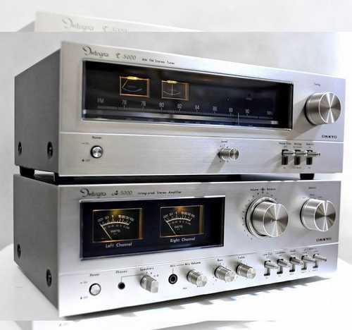 Комплект Onkyo Integra A-5000/T-5000, 1975г