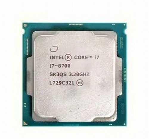 Процессор intel core i7 8700, + Asrock b360m pro4