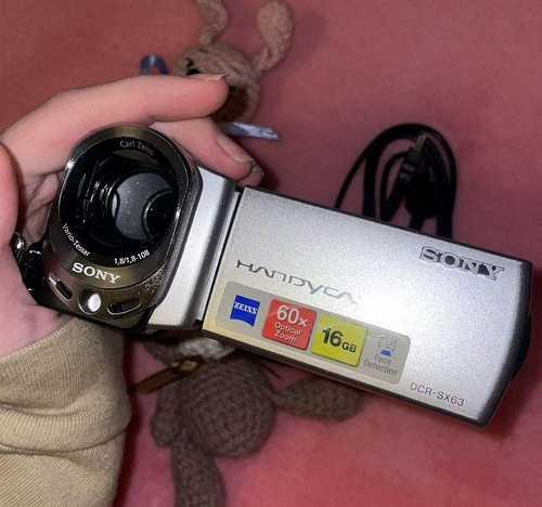 Видеокамера VHS Sony Handycam С фонариком