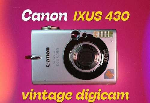 Canon ixus 430 y2k