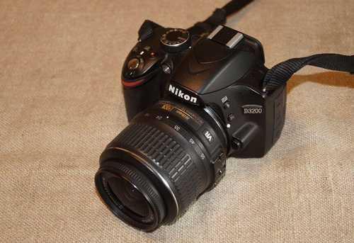 Nikon D3200 18-55 kit 12500 кадров +сумка Доставка