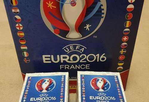 Panini Euro 2016 Журнал + 100 пакетиков