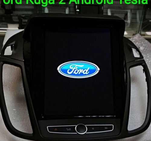 Ford Kuga 2 Tesla Android магнитола новая