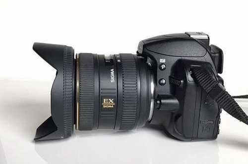 Nikon d3100 kit sigma 10-20mm