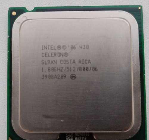 Процессор Intel Celeron 430 1.8 GHz