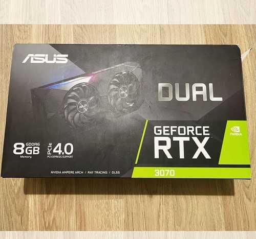 Видеокарта Asus dual Geforce RTX 3070