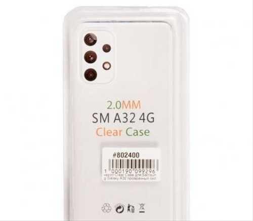 Чехол Clear Case для Samsung Galaxy A32 прозрачный