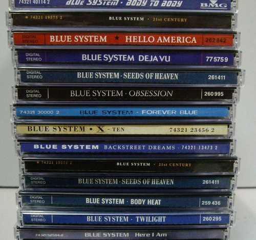 Blue system на cd