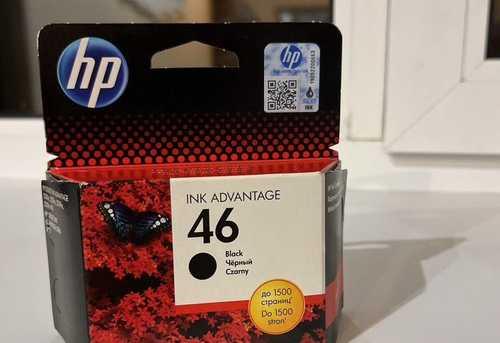 Картридж для принтера hp 46 (черный)