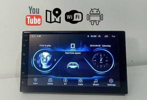 Автомагнитола Android 2din 7" 1/16