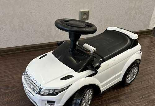 Машинка-каталка толокар Range Rover игрушка