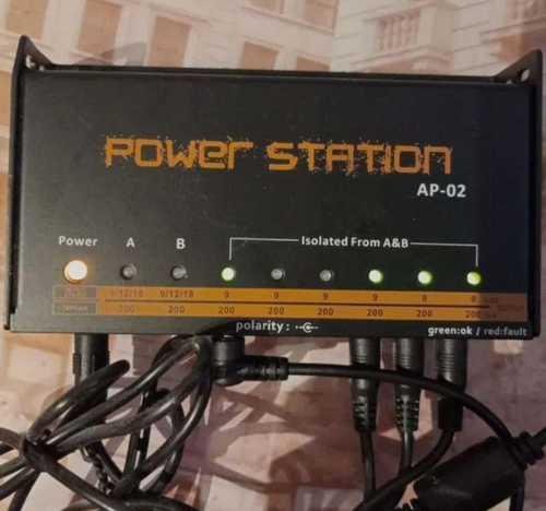 Блок питания для педалей (Power station AP-02)