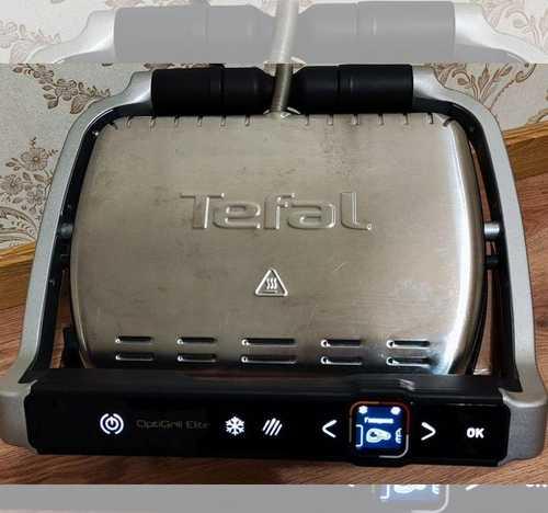 Электрогриль Tefal OptiGrill elite gc750d30