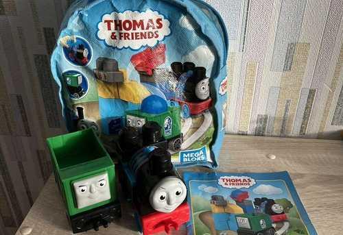 Конструктор Thomas паровозик mega bloks