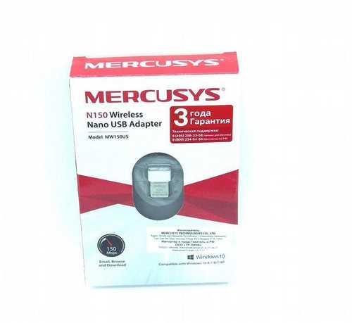 Сетевой адаптер WiFi Mercusys MW150US 150mbit, USB