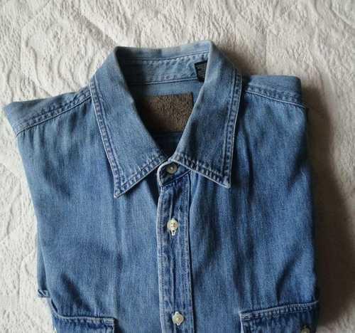 Джинсовая рубашка GAP размер XL