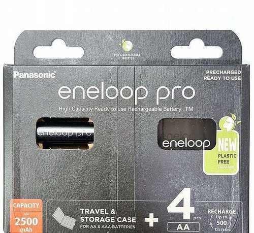 Аккумуляторы Panasonic Eneloop Pro AA (блистер 4 ш