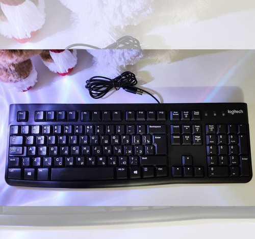 Клавиатура Logitech K120 USB Black