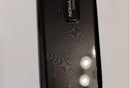 Nokia E66 крышка аккумулятора (цвет - Black steel)