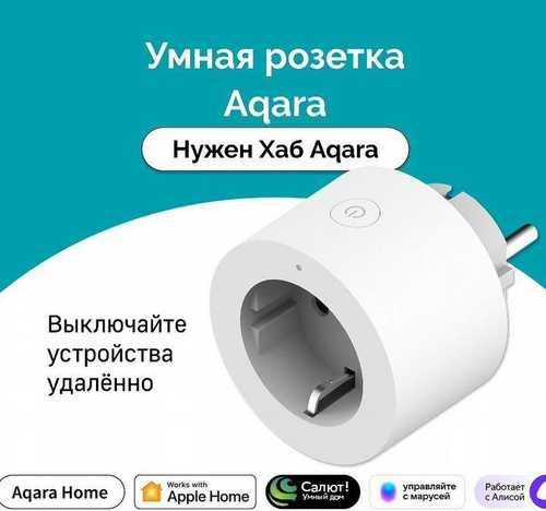 Умная розетка Aqara SMART Plug