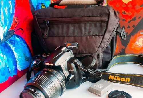 Nikon D5000 kit 18-55
