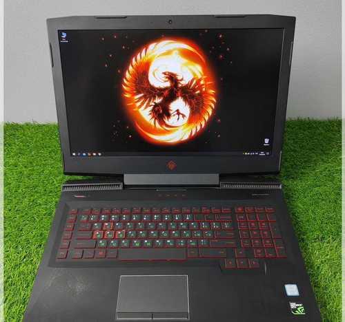 Игровой HP omen 17 I7 GTX 1070 гарантия 1 год