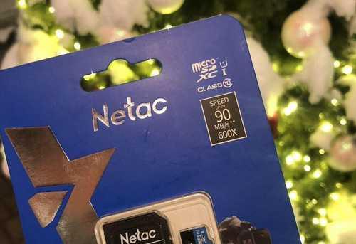 Карта памяти 128 GB MicroSD Netac